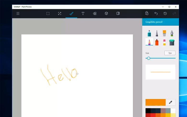 Leaked: New version Microsoft Paint designed for Windows 10