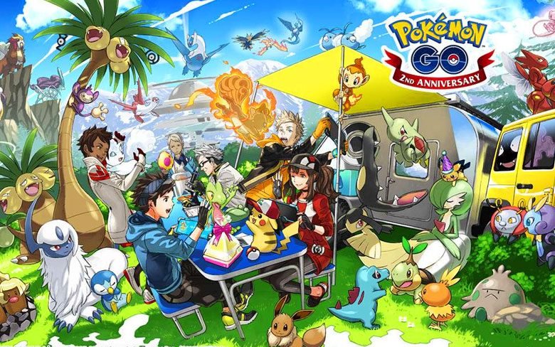 Pokemon Go Drops Generation 4 Teaser in Anniversary Tweet