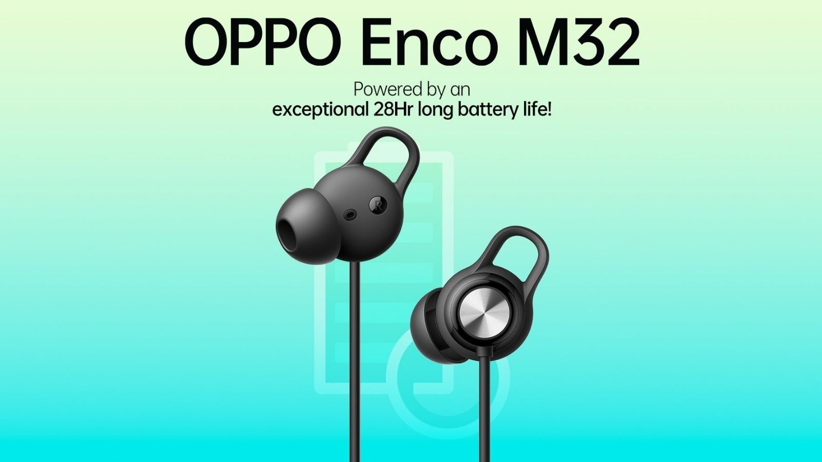 OPPO Enco M32 neckband-style earphones launched with Bluetooth v5.0